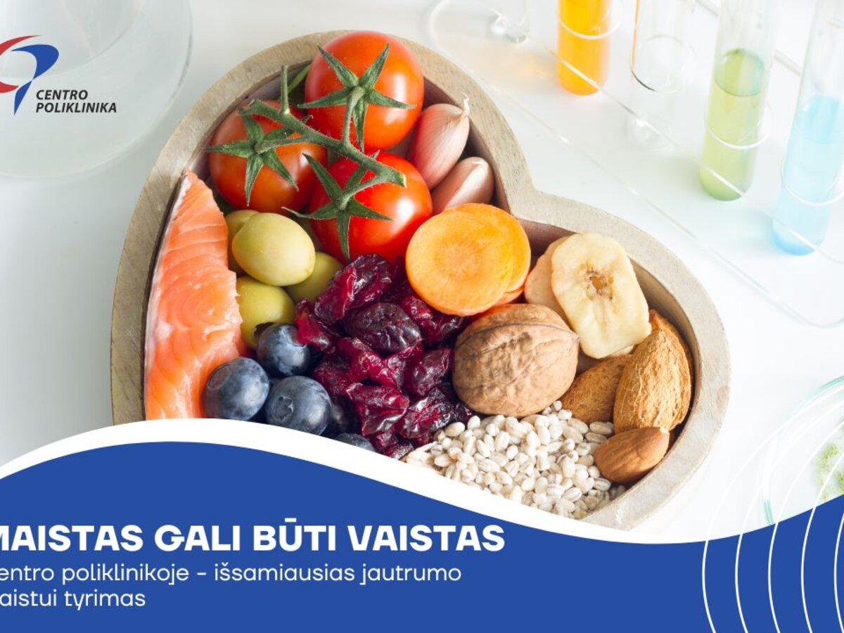 Centro poliklinikoje – plačiausią maisto produktų spektrą apimantis ...
